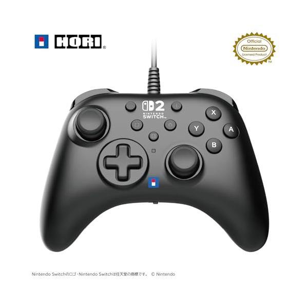 Switch2用/ブラック/-/NSX-005・【アップデートのお知らせ】特定のソフトにてアナログスティックを最大入力してもキャラクターが走り出さない問題に関して、プログラムアップデートファイルをメーカーHPにて無償配布しております。アップ...