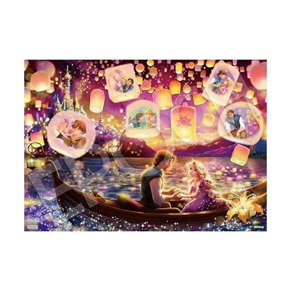 108ピースエモーショナルストーリーシリーズ 塔の上のラプンツェル/18.2×25.7cm/72-401・パズルデコレーションの新シリーズ「パズルデコレーションコラージュ」ディズニーシリーズの、108ピースジグソーパズルです。・(c)Disney