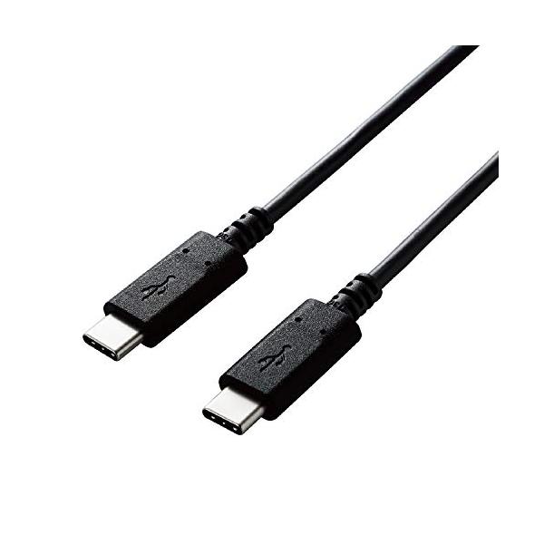 0.5mブラック/ストレートコネクタ/U2C-CC05NBK2・USB2.0の規格である「Certified Hi-Speed USB(USB2.0)」の正規認証品。ケーブル両端にUSB Type-C端子を搭載し、最大60WのUSB Pow...