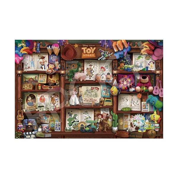 ピース数：1000・完成サイズ：50×75cm　対応パネルナンバー：10・1000ピースのジグソーパズル！商品を完成させると50×75cmになります！（パネルNo.10）・(C) Disney/Pixar　(C) Just Play  LL...