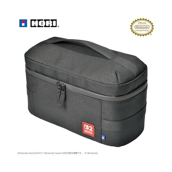 Nintendo Switch用収納バッグブラック/-/NSX-021・Nintendo Switch 2 本体や周辺機器を一式まるごと収納できるバッグです。・任天堂製品との適合性が確認された、正式ライセンス商品です。・収納できるもの ・J...