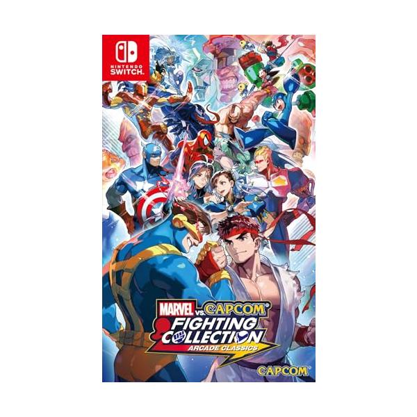 HAC-P-BGUXANintendo Switch・『MARVEL』と『CAPCOM』の夢のタッグ作を7タイトル収録！MARVELキャラクターたちが、CAPCOMの格闘/アクションゲームに殴りこんで、超ド派手なアクションを繰り広げる人気作...