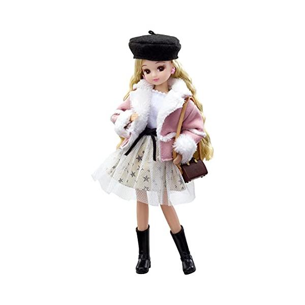 ・(c) TOMY・電池は使用しません。・付属品:人形(ドレス、下着、イヤリング着用)(1) バッグ(1) 帽子(1) クツ(1) スタンド(1)・原産国:中国