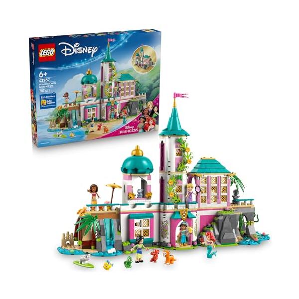 プリンセスのお城とペット 43267・ディズニープリンセスの組み立てセット ? 想像のままにプリンセスごっこやディスプレイを楽しめます（対象年齢：6才以上）・セット内容 ? 部屋がいくつもあるおしろの組み立てモデル、レゴ ? ディズニーシリ...