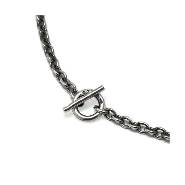 【ブランド】  ガボラトリー/Gaboratory【サイズ】 全長:約50cm　チェーン幅:約3.9mm　リング径:約11mm　Tバー幅:約19mm　【素材】 シルバー925【付属品】ギャランティーカードポーチポリッシュ【ご注文について】在...