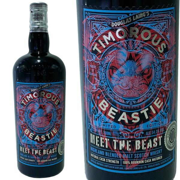 シリーズ名 ティモラス ビースティ ミート ザ ビースト ダグラスレインブランド名 ダグラスレイン / ティモラス ビースティ総本数 1単品容量 700mlアルコール度数 54.3%原産国／製造国 イギリス