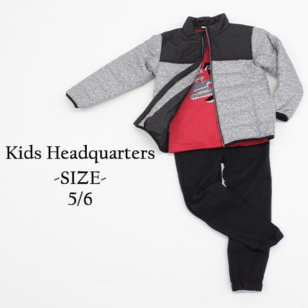 【商品説明】・両ポケットの軽量アウター、薄手のトップス、ゴムウエストのパンツの3点セット【素材】ジャケット：ポリエステル:100％【ジャケットサイズ】 5サイズ／肩幅：33cm 身幅：39cm着丈：47cｍ 袖丈：39cm 6サイズ／肩幅：...