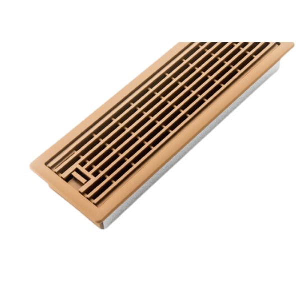 【送料無料】城東テクノ ルームガラリ 換気部材 4個入り YV-7590 NL ナチュラル 90mm×925mm×26.5mm う6画像はイメージです。カラーは画像にてご確認ください。●床開寸法：909×75mm●セット明細：受枠1コ フタ...