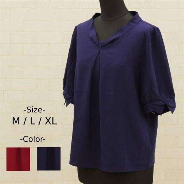 【商品説明】ビビットなカラーで春夏のコーデのポイントに◎一枚で大人なコーデが完成します。【サイズ】　Mサイズ／　肩幅：37cm/身幅：48cm/着丈：56cm/袖丈：30cm　Lサイズ／　肩幅：38cm/身幅：49cm/着丈：57cm/袖丈...