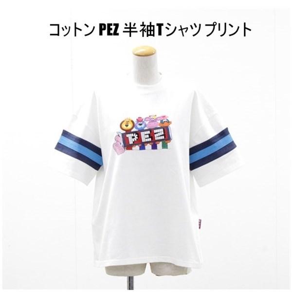 【商品説明】コットン100％のしっかりとした生地。PEZキャンディーのキャラクターがポイントに♪【サイズ】　Mサイズ／　肩幅：57cm/身幅：54cm/着丈：64cm/袖丈：20cm　Lサイズ／　肩幅：60cm/身幅：56cm/着丈：67c...