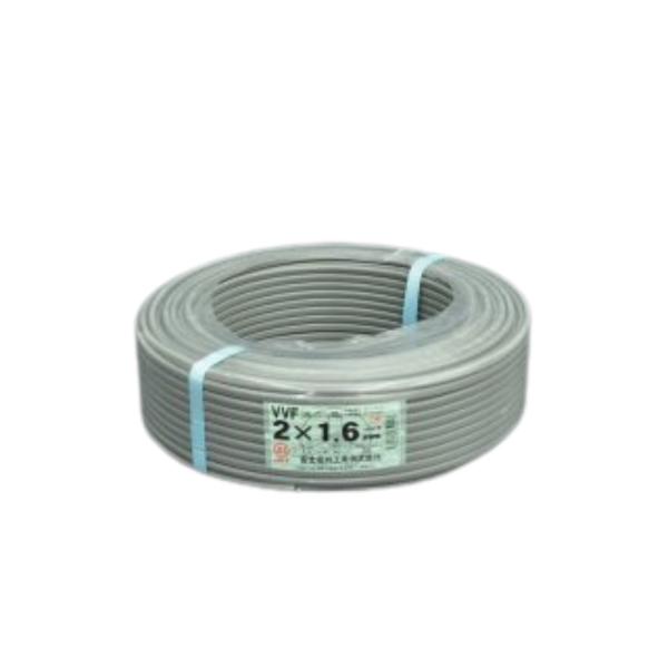 【送料無料】アウトレット品 富士電線 VVFケーブル 2×1.6mm LFV 条長:100m※沖縄県は配送不可です。注文があった際にはキャンセルとなります。製造1〜2年以内VVFケーブル 2×1.6mm LFV 条長:100m   電気工事...