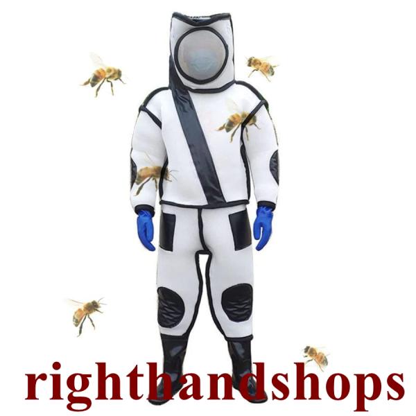 素材構成: 100%ナイロン【高い防刺傷性能】すずめ蜂から身を守る最強防護服です。高い防刺傷性能により蜂の攻撃から身を守る安全構造。厚手の素材を採用、最も刺されやすい屈折部（肘・膝・脇）と肩、背中に厚みのある当社独自の特殊パッド採用。毒針の...