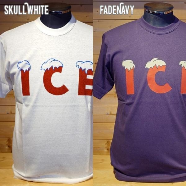 フリーホイーラーズ Freewheelers Tシャツ "ICE" Col:S.White,F.Navy \12,000(税抜)