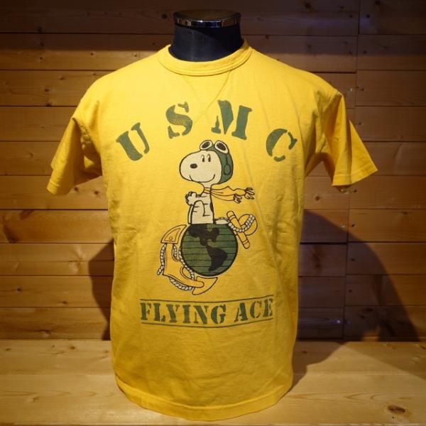 トイズマッコイ TOYSMcCOY Tシャツ  SNOOPY TEE "USMC" TMC2527 Col:Yellow ￥10,000(税抜)