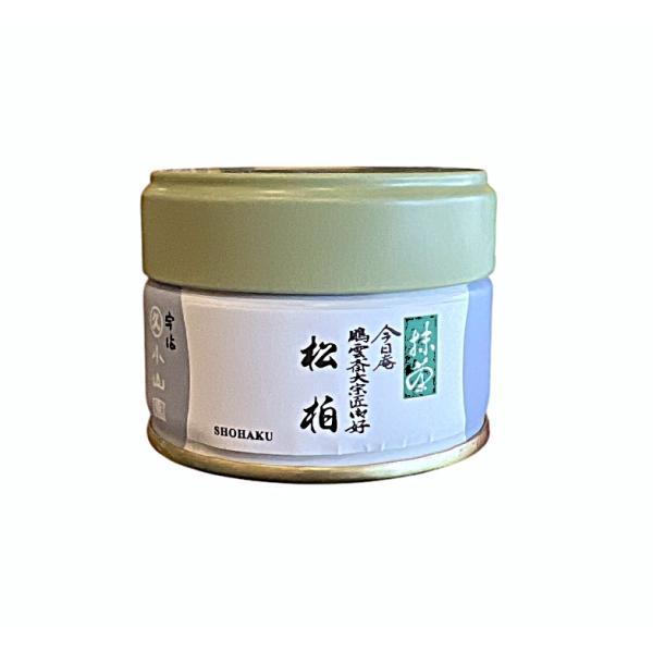品　名　　松柏（茶銘・しょうはく）内容量　　20g 賞味期限　７ヶ月　　　　保存方法　冷蔵保存　開缶後は早めにお召し上がりください。原材料　　国内産緑茶製造元　　丸久小山園：京都府宇治市小倉町寺町86宇治抹茶/UJIMATCHA裏千家今日庵...