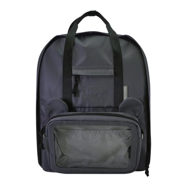 【2026/01/05 12:00  販売開始】大容量かつ機能性の高さが嬉しい☆オン・オフ問わず幅広いシーンで大活躍のリュックサック（グレー）です！フロントにあるポーチは取り外してショルダーポーチとして使えるので、お財布やスマホなどすぐに取...