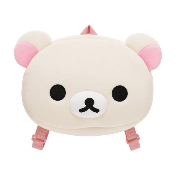【2026/3/9 12:00  販売開始】★おひとり様１点までご購入いただけます。コリラックマのお顔がインパクト大！ぬいぐるみリュック（コリラックマ）です★便利な内ポケット付き♪サイズ：約300×210×70mm素材：ポリエステル