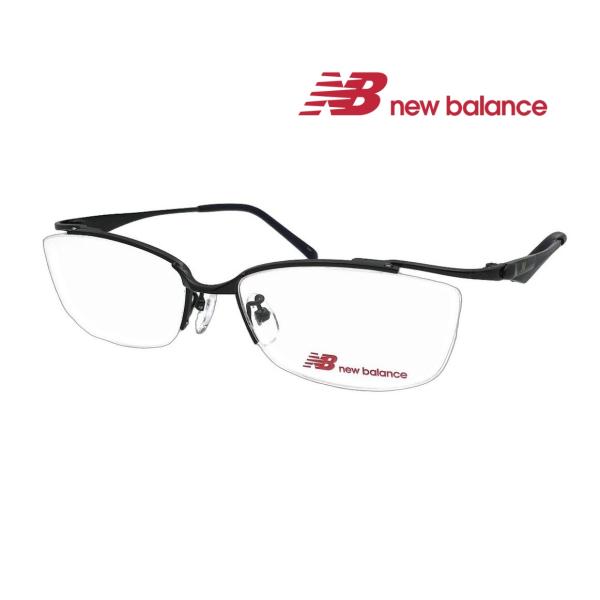 【ブランド】New Balance ニューバランス【モデル】NB05231Z【サイズ】54□16-140【カラー】4.マットカーキ―【素材】ステンレス合金 【付属品】専用ケース、ロゴ入りメガネ拭きニューバランスのスクエアスポーツメガネ、NB...