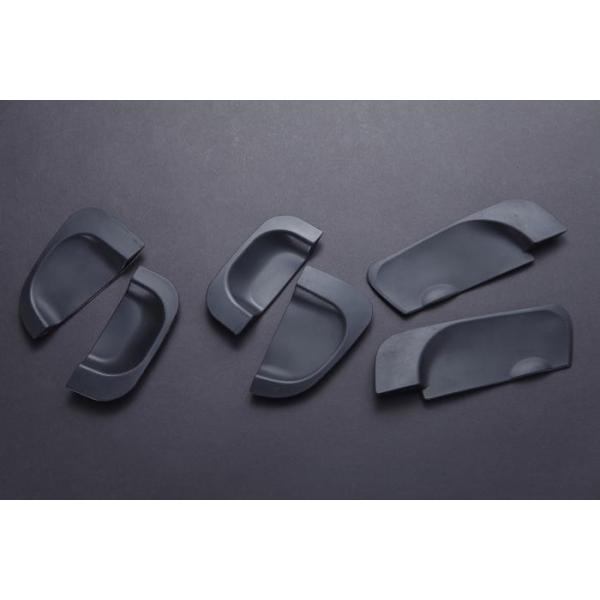 【商品名】：ドアハンドルラバープロテクター【商品詳細】：6点SET【適応車種】：200ハイエース【適応詳細】：5Drスマートキー有車【適応年式】：2004年9月以降【駆動】：2/4WD用【注意】必ずご注文前にPCから詳細をご確認下さい。
