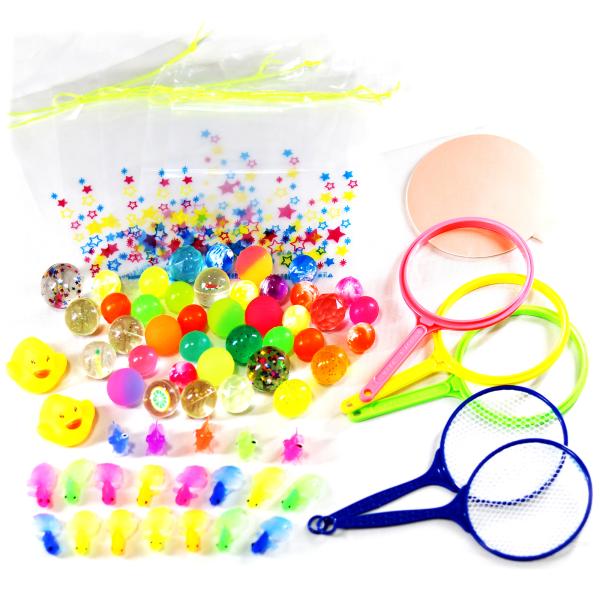 【セット内容】・紙交換式ポイ3本・スペア紙100枚・すくいあみ2本・スーパーボール9種40個・アヒルちゃん2個・でめきん5個・ミニきんぎょ15個・すくい袋5枚-----------------------------------------...