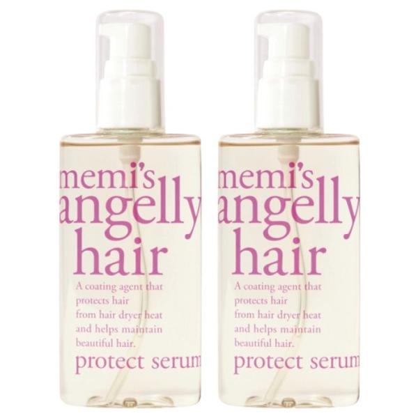 ■商品説明ヘアメイクアーティスト「memi」さんがプロデュースしたヘアケア商品。髪をドライヤーやアイロンの熱から守り、ツヤを与えて潤いある髪へと導いてくれる髪の美容液。成分にこだわり、テストを繰り返し、好評だった前作にリンゴ果実培養細胞エキ...