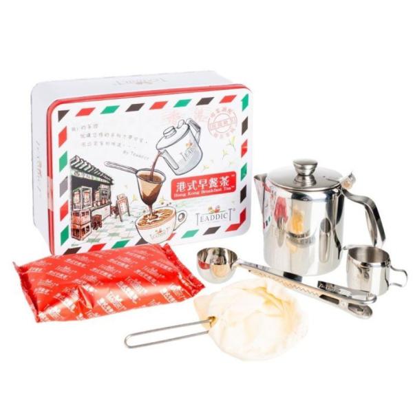 SMALL PCARCEL DIY SET- HONG KONG BREAKFAST TEA 100G香港朝のミルクティーを自分で入れてみませんか。内容- お茶（100g） - 約12杯粉砕できます- ミニストッキングティーバッグ（1枚）-...