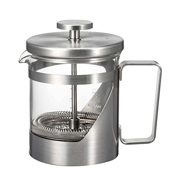 ティープレスシルバー/300mL/THSV-2-HSV・Color:シルバーSize:300mLStyle:ティープレス・パッケージ個数:1・ダブルメッシュプレス式コーヒーメーカー オールステンレス製のプレス式コーヒーメーカー。フィルターが...