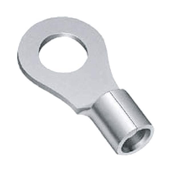 8-5NS-/-/8-5NS JP (100コ)・パッケージ個数:1・材質:無酸素銅・適用電線範囲:単線2.89~3.65mm、より線6.64~10.52mm2、AWG:#8・規格:UL、CSA・パターン:?丸形端子・端末:リングターミナル