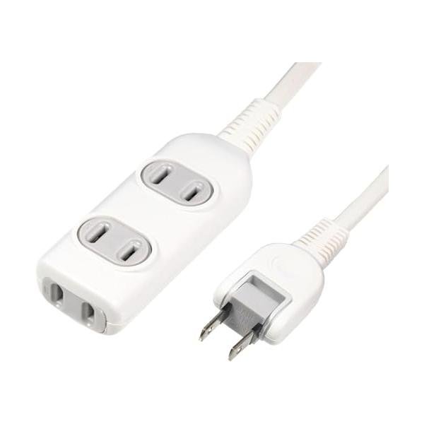 ホワイト/10m/LPT-310N(W)・Size:10m・パッケージ個数:1・定格 125V 15A・合計1500Wまで・コード長:10m・口数:3個口・カラー:ホワイト