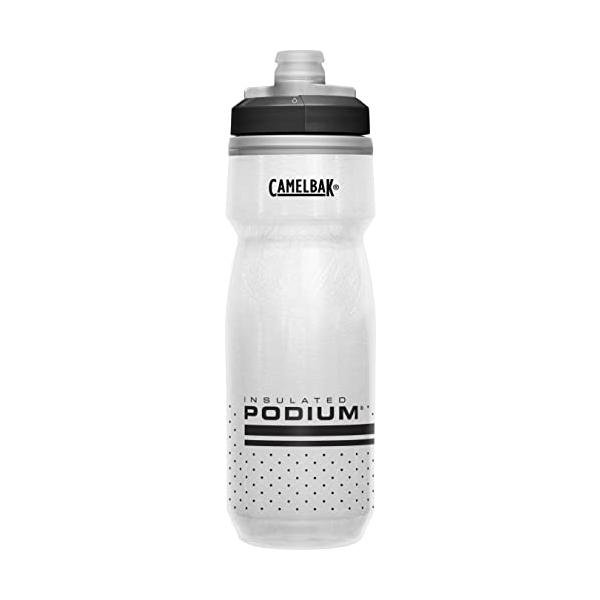 サイクリングボトルホワイト/ブラック/620 ml/1874101062・Color:ホワイト/ブラックSize:620 ml・パッケージ個数:1・インサレーション構造により通常の2倍の保冷性能を誇る高機能スポーツボトル。・容量:620ml...