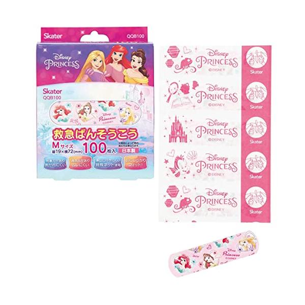 M 100枚プリンセス/100枚/QQB100-A・パッケージ個数:1・サイズ:縦19mm×横72mm・JMDNコード:34864000・生産国:日本・セット内容:100枚