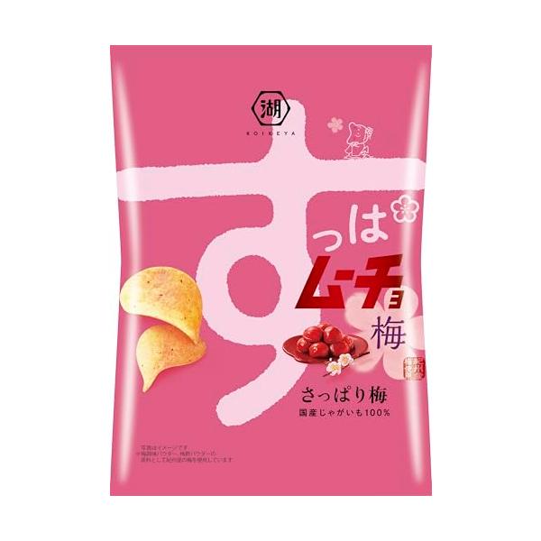 -/55グラム (x 12)/530039・FlavorName:梅Size:55グラム (x 12)・パッケージ個数:12・1993年発売の、酸味系ポテトチップスの代表ブランド。・梅のほんのりやわらかな酸味が癒やしをくれる、癒し系スナック...