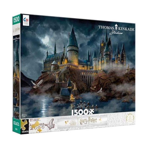 クラシックホグワーツ城/1500/3404-18・パッケージ個数:1・高品質のジグソーパズル:当社の1500ピースのジグソーパズルは、高品質で頑丈なパズルボードを使用して作られています。 このパズルは、高解像度のアートワークが特徴です。 完...