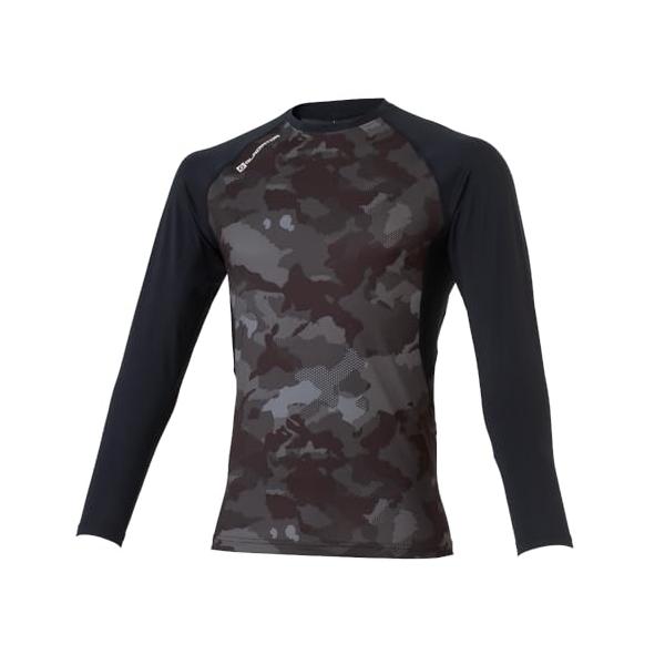 スポーティーブラックカモフラージュ/3XL/G-818・Size:3XLColor:ブラックカモフラージュ・パッケージ個数:1・接触冷感＆?3℃相当キシリトールプリントで触れた瞬間にひんやり体感・吸汗速乾＆消臭汗を素早く吸収し、消臭テープで...