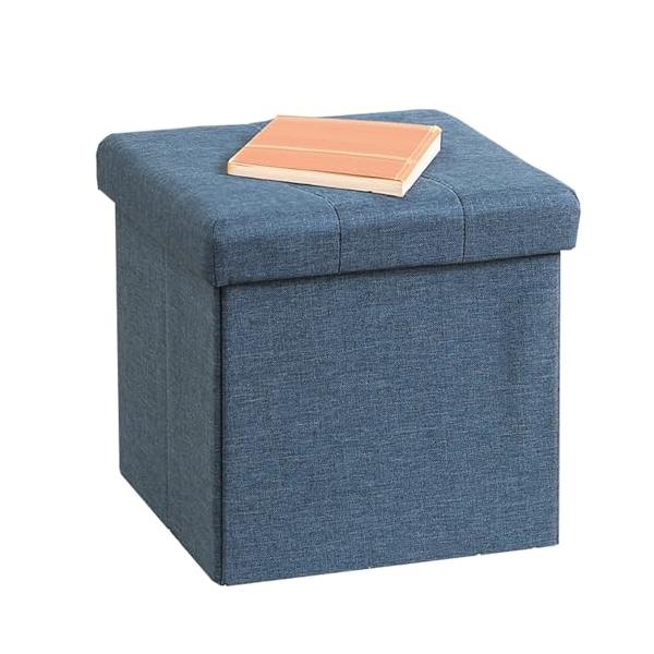 スツールネイビー/奥行き 31cm × 幅 31cm x 高さ 30.5cm/85993・Color:ネイビーSize:奥行き 31cm × 幅 31cm x 高さ 30.5cmStyle:スツール・パッケージ個数:1・サイズ:幅30×奥行...