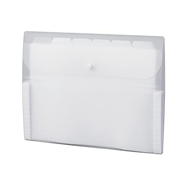 A4ホワイト/-/ACT-3906-70・パッケージ個数:1・本体サイズ：縦251×横325×背幅10mm・本体材質：PP0.4mm厚・ホック材質：POM