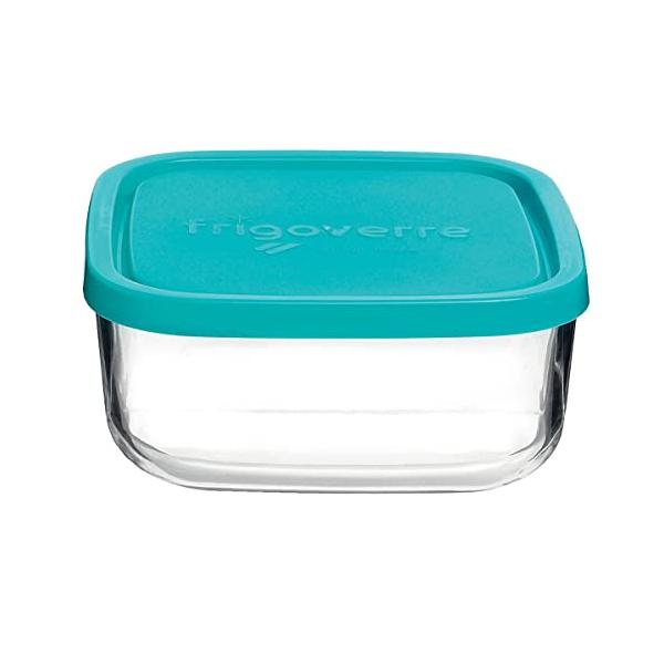 グリーン/15cm/387870MA2121990・パッケージ個数:1・サイズ:150×150×高さ64mm・本体重量:570g・素材・材質:本体/ガラス、蓋/ポリプロピレン(耐熱温度70度)・生産国:イタリア・容量:1000ml