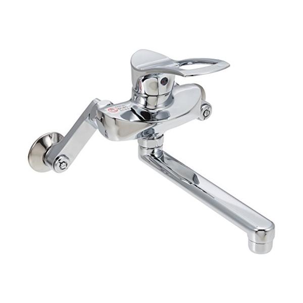 標準メッキハンドル/-/K1712・Color:メッキハンドルStyle:標準PatternName:流量調節栓あり・パッケージ個数:1・操作が簡単 レバー1本で吐水・止水ができるシングルレバーハンドルは、操作がとても簡単。止水部には耐久性...
