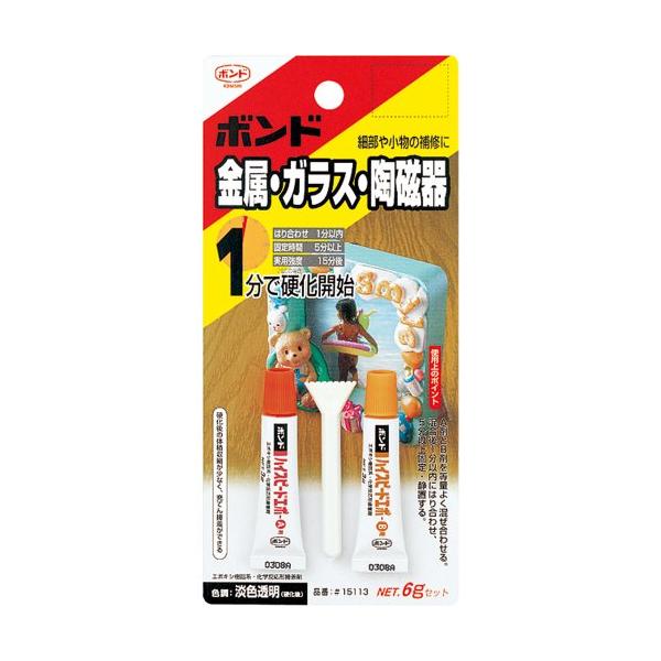 1セット淡色透明/6g/#15113・Style:1セット・パッケージ個数:1・個装形態:ブリスターパック・性状:エポキシ樹脂系・パッケージ重量: 0.02 kg・色: 淡色透明