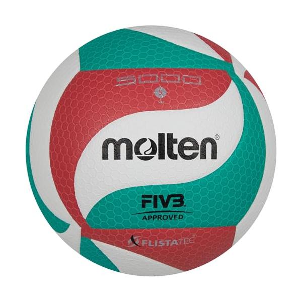 白×赤×緑/5号球/V5M5000・NumberOfItems:1・パッケージ個数:1・フリスタテック(FLISTATEC) Flight Stability Technology 流体力学理論に基づき、皮革表面へ配慮した「六角突起」により...