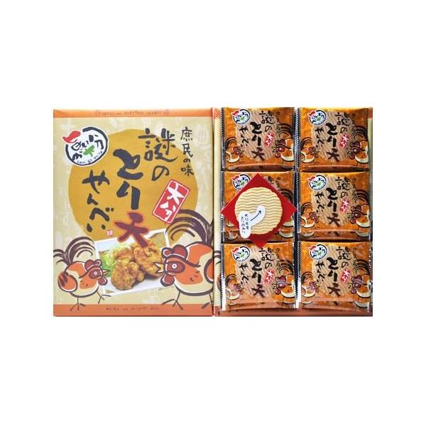 -/30個 (x 1)/-・パッケージ個数:1・大分県の庶民の味「とり天」をサクサクの煎餅にしました。・こだわりとして県産鶏肉、そして愛情をたっぷり練りこんでおります。