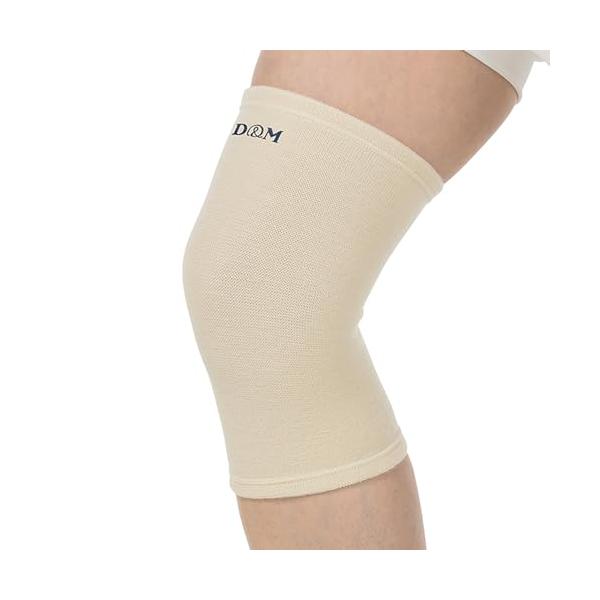 ひざ用ベージュ/フリーサイズ/108878・Style:ひざ用Color:ベージュ・パッケージ個数:1・サイズ：フリーサイズ（ひざ頭周り32~42cm）・丈：25cm・素材：ウール、ポリエステル、ポリウレタン、合成ゴム・左右兼用、1個入・日本製