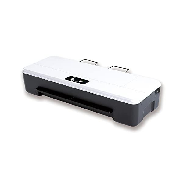 ホワイト/A4/L215A4・Color:ホワイトSize:A4・パッケージ個数:1・A4対応の2本ローラーラミネーター・ウォームアップ約1分、A4仕上り約1分のシンプル設計。コンパクトボディで場所をとりません。・対応フィルム厚：100/1...