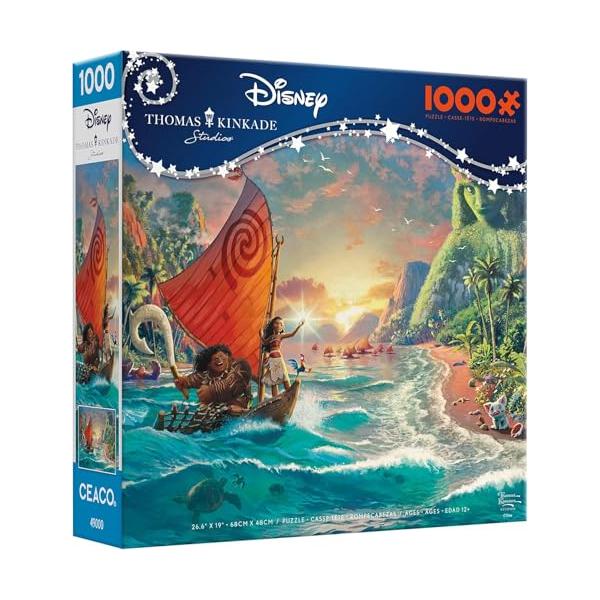 クラシックモアナ - 1000。/1000/3183-1・パッケージ個数:1・高品質のジグソーパズル:当社の1000ピースのジグソーパズルは、高品質で頑丈なパズルボードを使用して作られています。 このパズルは、高解像度のアートワークが特徴で...