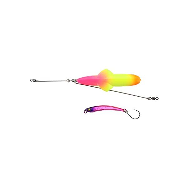 シンプルアピールセット/45g/-・Color:アピールセットSize:45g・パッケージ個数:1・セット内容:ジェットロー 本体×1個 自重 45g (タイプ:シンキング) + ジェットロー バディ　アピールピンクカラー×1個 全長50m...