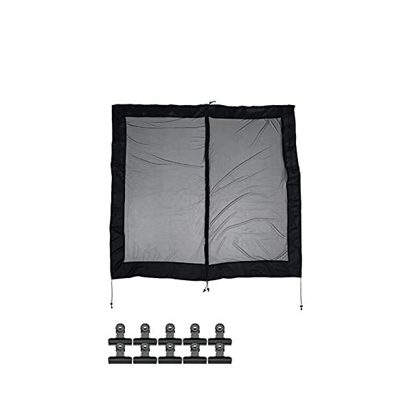 9)バックドア用(WP-34)ブラック/4)バックドア用/WP-34・Style:9)バックドア用(WP-34)・パッケージ個数:1・車の網戸 バックドアを解放したままでも虫が入らない・ 用途  バックドア用、 生地部・ネット部  ポリエス...