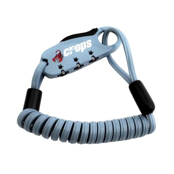 3桁ダイヤルインディゴブルー/中/SPD04-BR90-31・Color:インディゴブルー・パッケージ個数:1・ロック方式：3桁ダイヤル・ケーブル：2mmダブル × 900mm・ヘッドサイズ (W×D×H)：71 × 29 × 11mm・重...