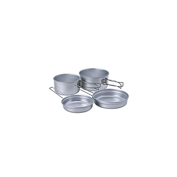 アルミマルチ/one/SCS-020R・Style:アルミ・パッケージ個数:1・材質:本体/アルミニウム(アルマイト)、ハンドル/ステンレス銅・収納サイズ:φ155×100mm・2?3人用クッカー・セット内容:Lポット/φ148×80mm・...