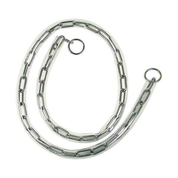 S-124-/Φ4.0×1200mm/S-124・Size:Φ4.0×1200mm・パッケージ個数:1・内容:ヘビーリンク4.0Φ両端リング付、全長:1200mm・参考使用荷重:30.0kg・表面処理:磨き(透明チューブ通し)・抗張力(kg...