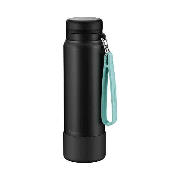 マットブラック/1000 ml/AKD-RS101 BD・Color:マットブラックSize:1000 ml・パッケージ個数:1・実容量：1.0L・口径：4.7cm・本体サイズ：幅87mm×奥行84mm×277mm　本体質量：510g・保温...